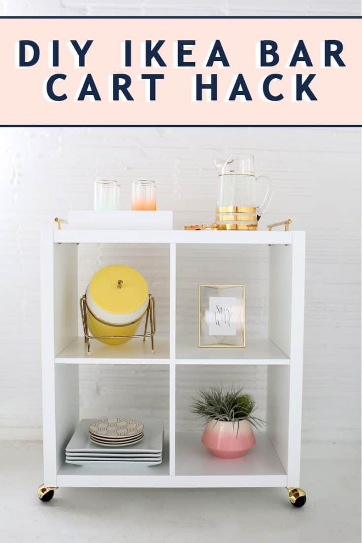 DIY Ikea Bar Cart Hack - Sugar & Cloth