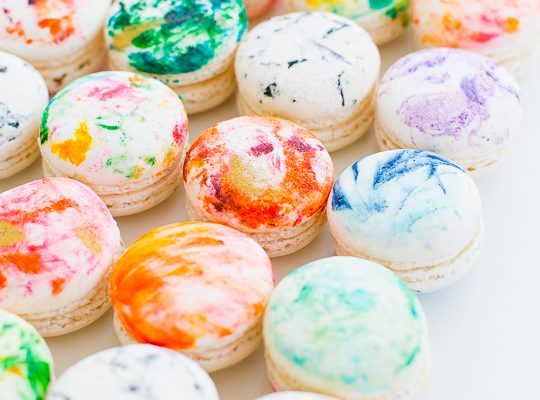 DIY Marbled Macarons — Sugar & Cloth