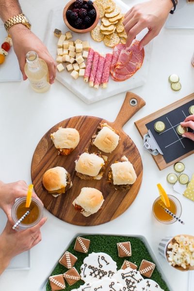 Modern Football Watch Party Ideas — Sugar & Cloth