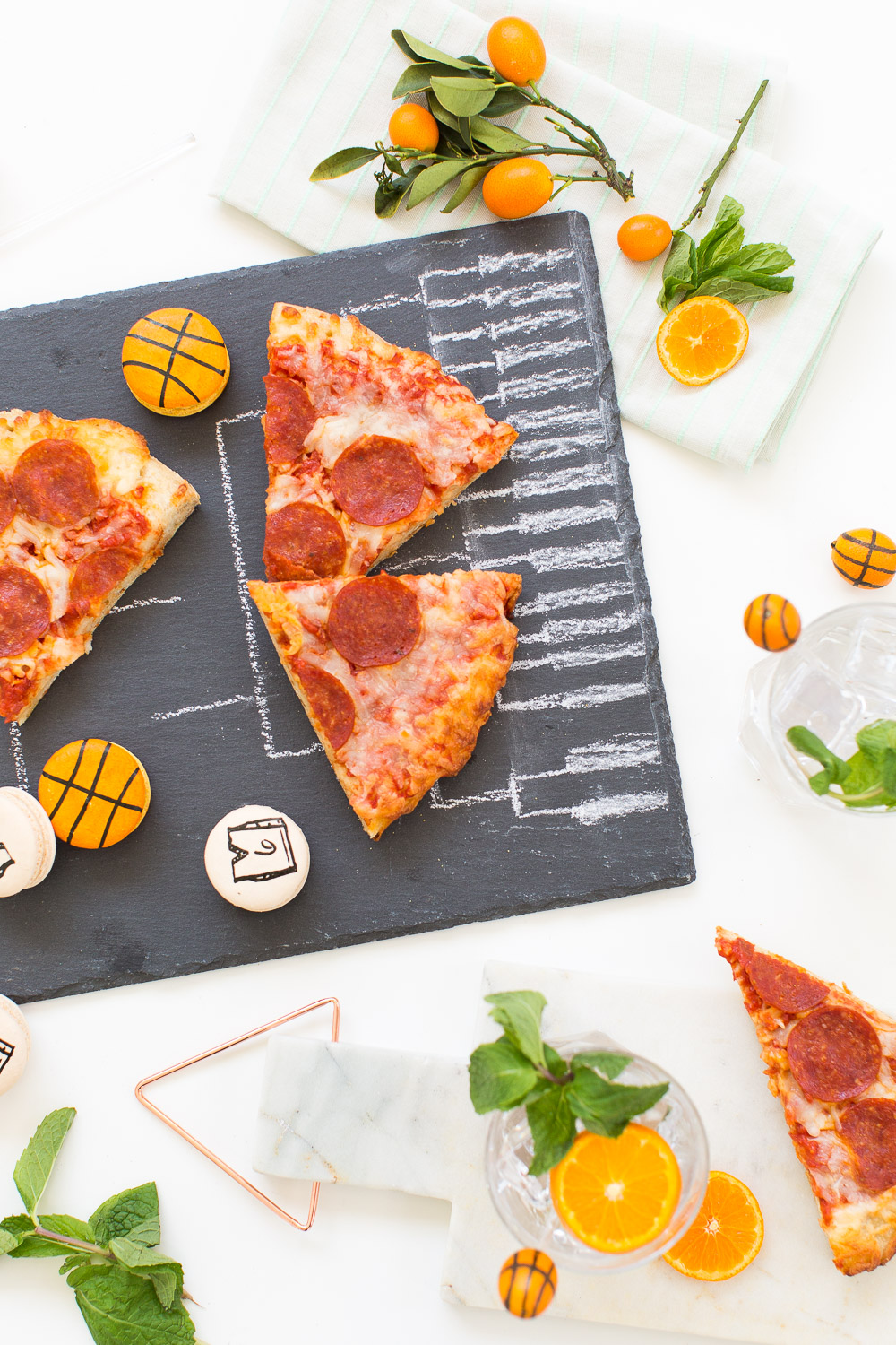 3 Creative DIY Ideas For A Basketball Pizza Watch Party — Sugar & Cloth