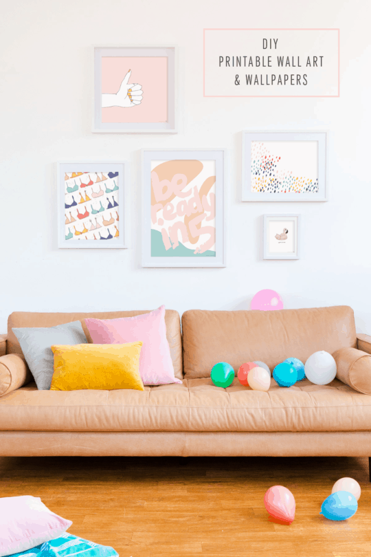 Free Sassy DIY Printable Art Wallpapers For Your Home Decoration