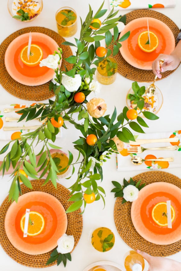 Orange You Glad Party & Orange Nojito Mocktail Recipe