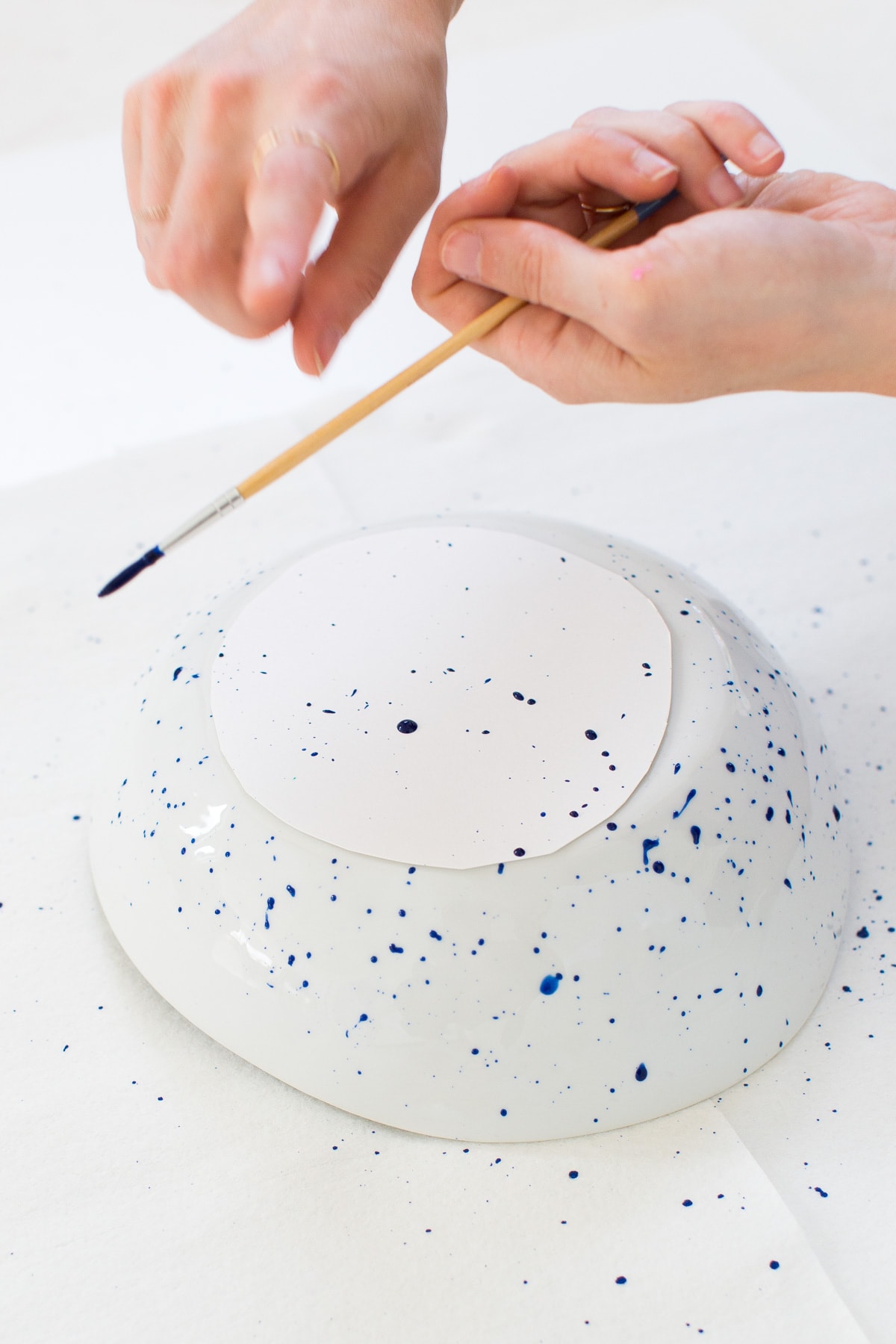 Easy DIY Hand Painted Bowls — Sugar & Cloth