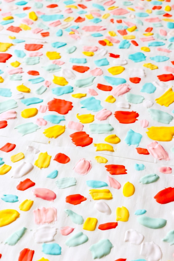 Mini Brushstrokes Confetti Cake Recipe — Sugar & Cloth Recipes