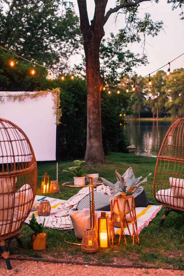 Your Guide to Hosting the Perfect Outdoor Movie Night — Sugar & Cloth