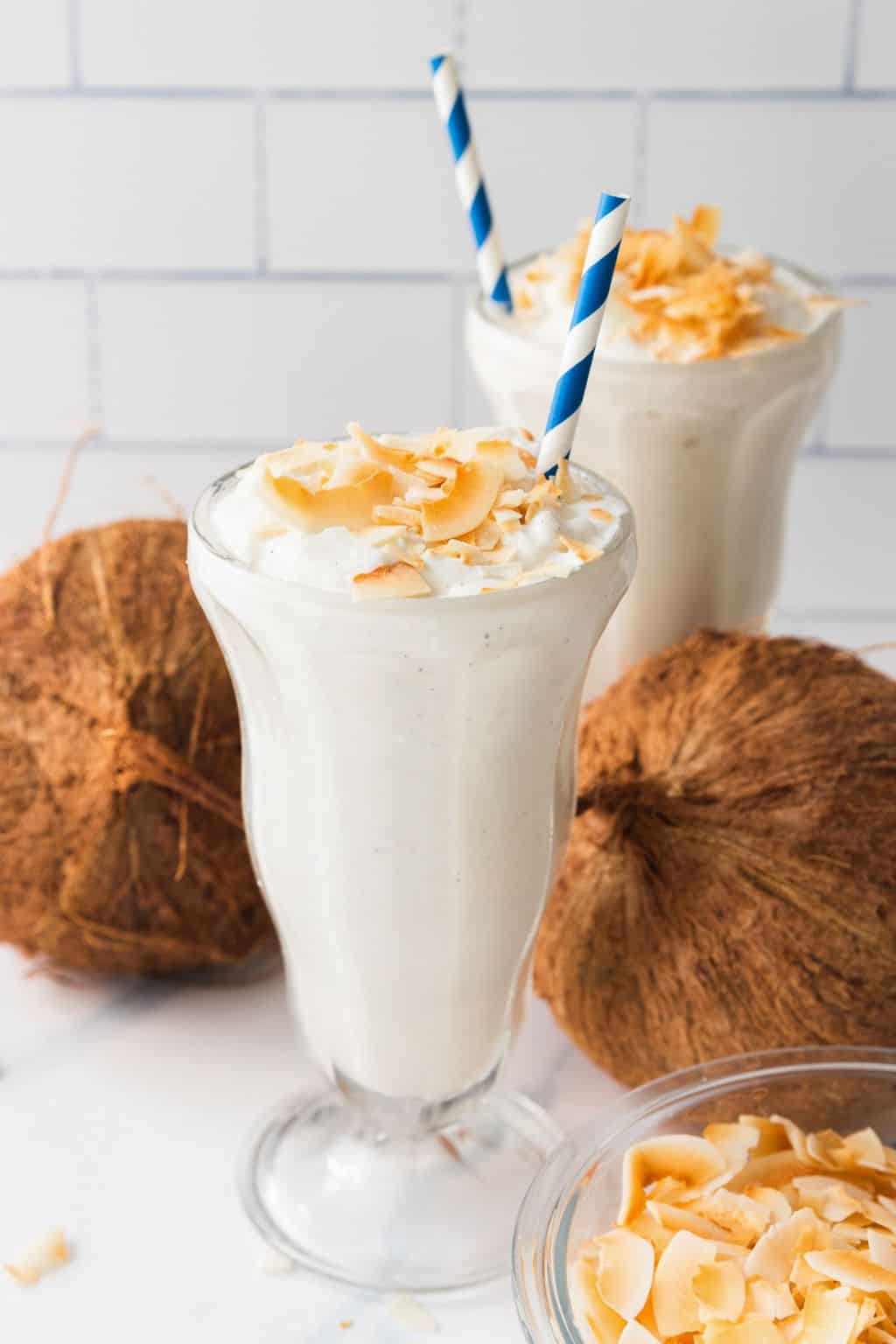 3 Ingredient Coconut Shake Recipe — Sugar & Cloth