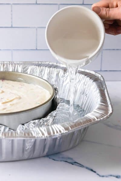 How to Make a Water Bath for Cheesecake — Sugar & Cloth