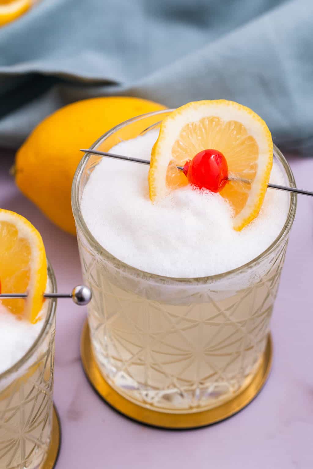 Classic Vodka Sour Recipe — Sugar & Cloth