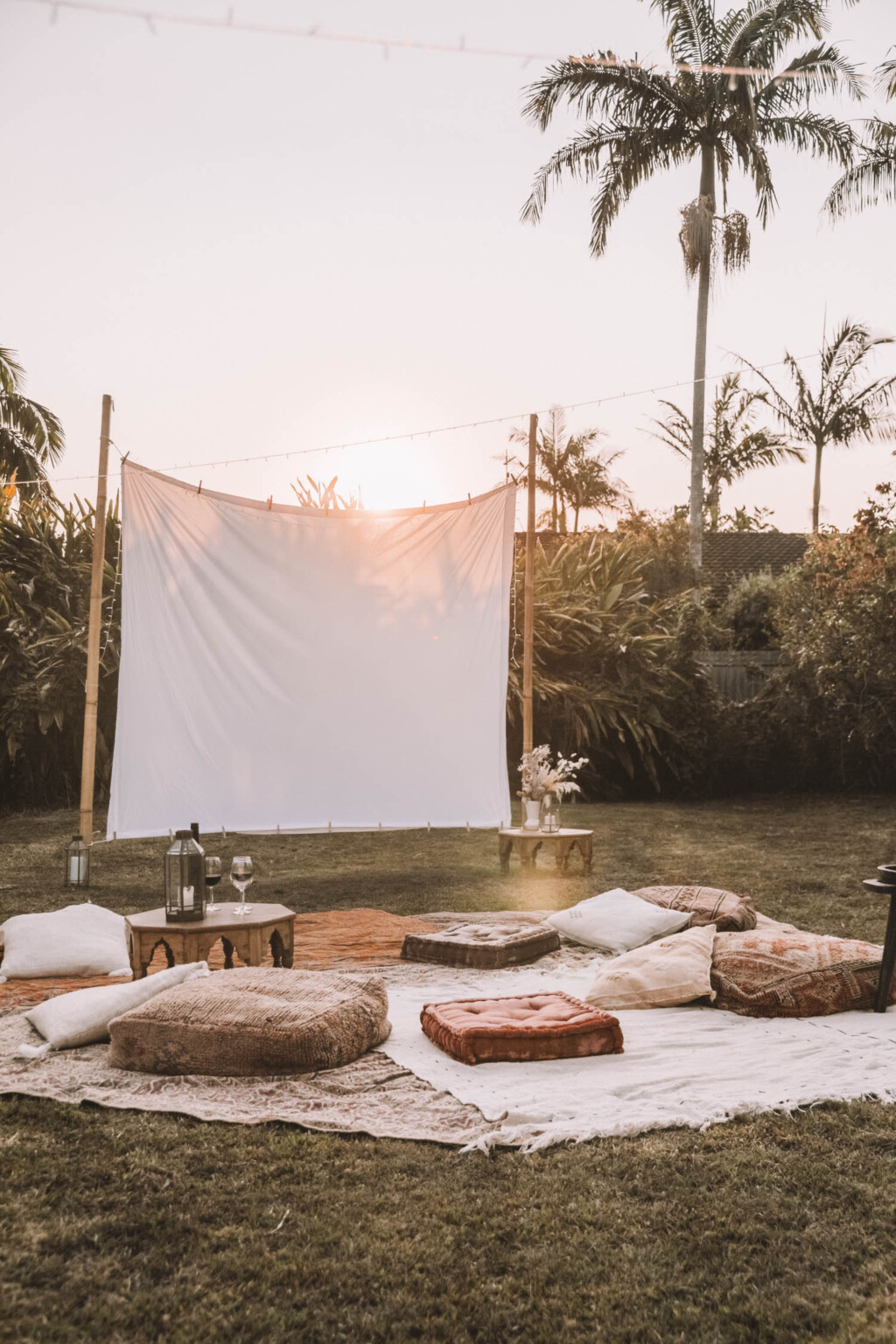 Your Guide to Hosting the Perfect Outdoor Movie Night — Sugar & Cloth